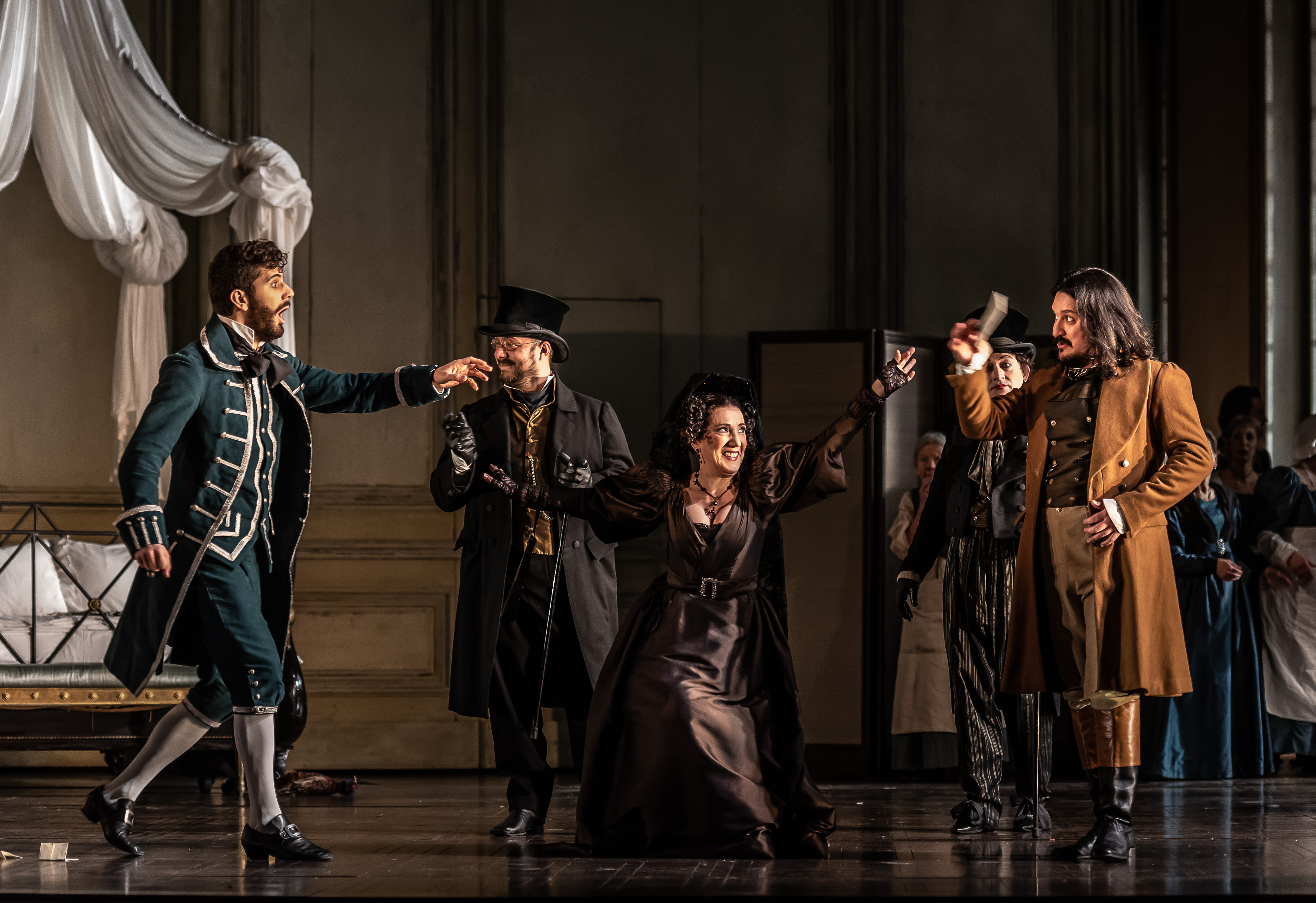 Production photo of The Marriage of Figaro, The Royal Opera © 2022 ROH ...